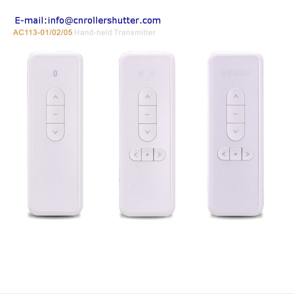 AC113-01/02/05 RF Emitter For Roller Shutter Window