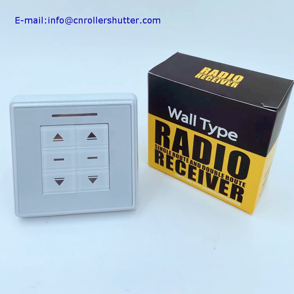 AC228-01 86 Size Wall type Receiver for AC Tubular Motor rolling ...