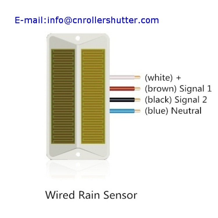 Wired Rain Sensor dooya sun light rain sensor a-ok somfy remote control