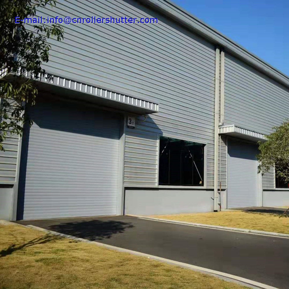 Hurricane Aluminum Roller Shutter Door automatic door