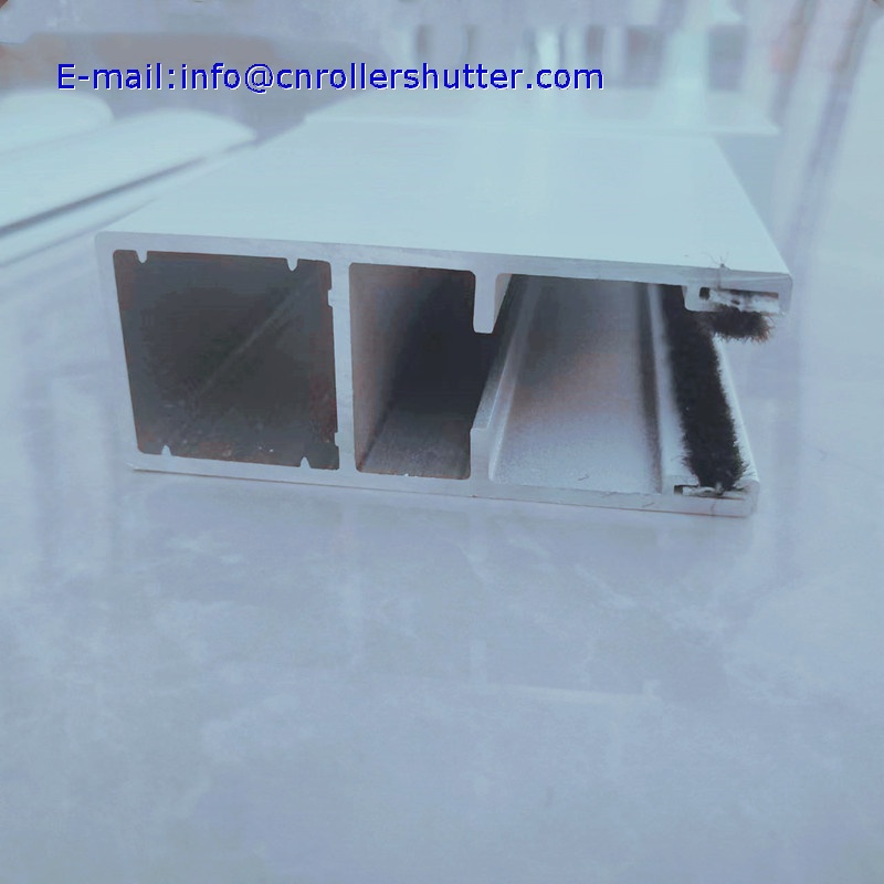 56mm double layer slat for aluminum hurricane roller shutter window