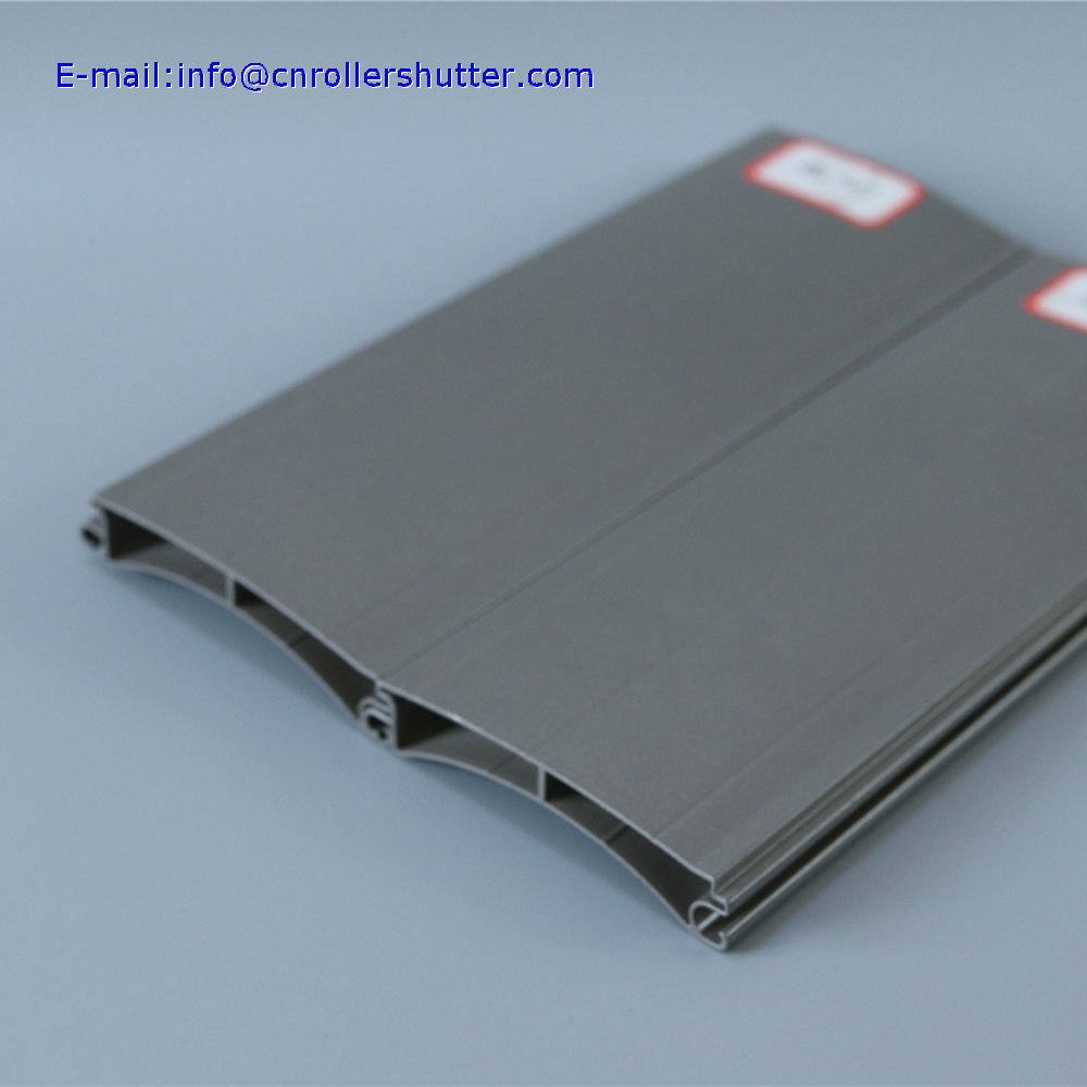 77mm double layer slat for aluminum roller shutter window