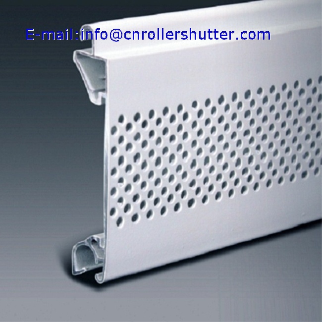 77mm single layer slat for aluminum roller shutter window