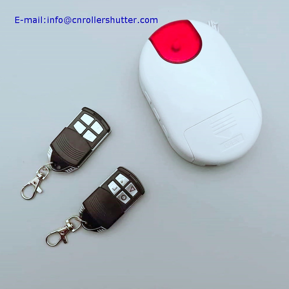 Receptor multifunción de motor de puerta de garaje enrollable